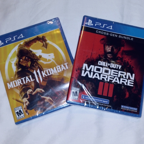 Sony | Video Games & Consoles | Ps4 Game Bundle Mortal Kombat 1 Call Of Duty Modern Warfare 3 ...
